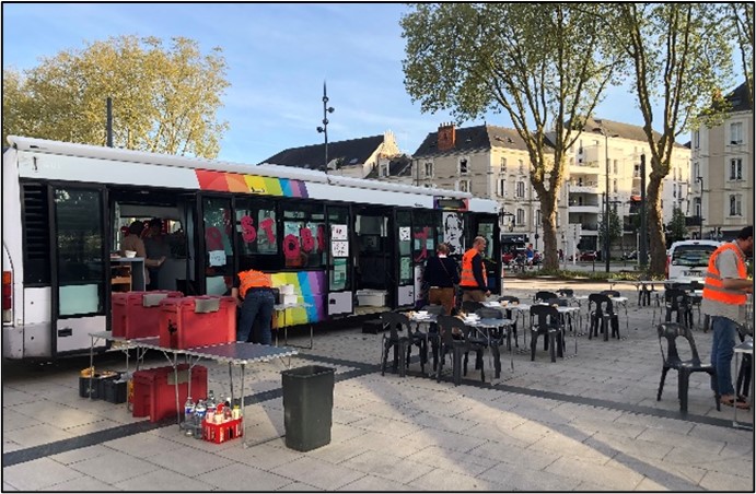 Une soirée avec le RestoBus : Les Restos MAINE-ET-LOIRE